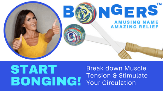 Bongers Handheld Percussive Massage Tool | Get All Over Pain Relief