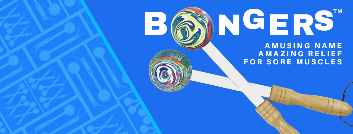 Bongers Handheld Percussive Massage Tool | Get All Over Pain Relief