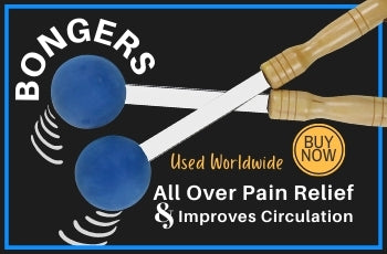 Bongers Handheld Percussive Massage Tool | Get All Over Pain Relief