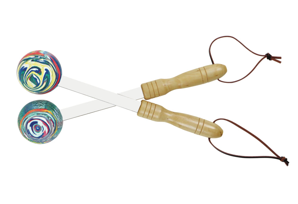 Bongers Percussive Handheld Massage Therapy Tool | 1 Pair - Purple